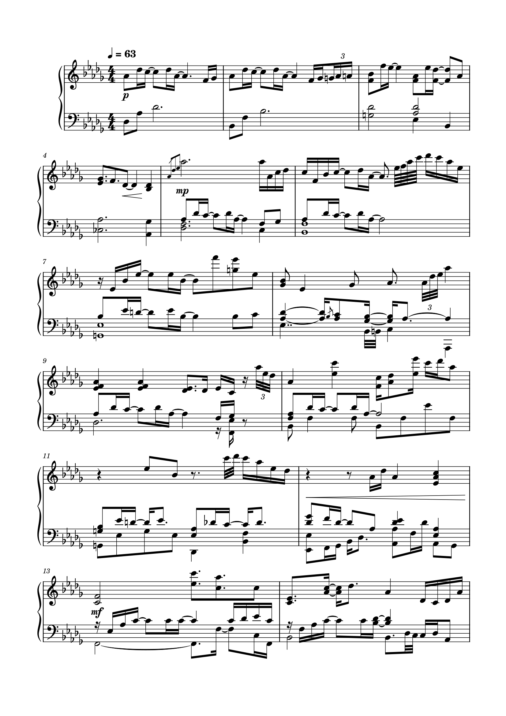 以后以后 sheet music | Sheethost